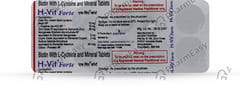 H-Vit Forte Tablet: Uses, Side-effects, Price, Dosage & More Info ...