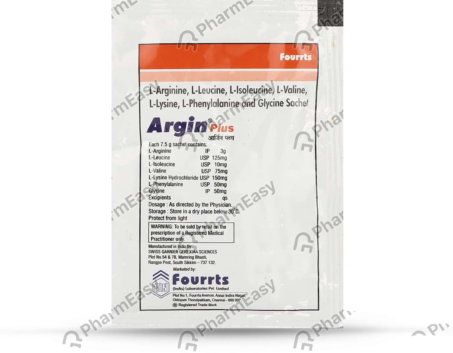Buy Argin Plus Sach 7.5gm Online at Flat 15% OFF | PharmEasy
