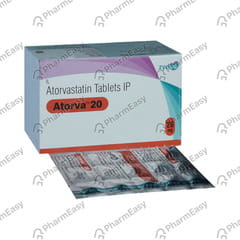 Atorva 20 MG Tablet (30): Uses, Side Effects, Price & Dosage | PharmEasy