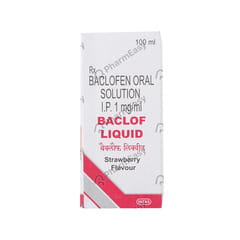 Buy Baclof 5 MG Oral Liquid (100) Online at Flat 18% OFF* | PharmEasy