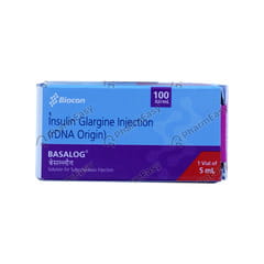 Basalog 100iu Inj 5ml - Uses, Side Effects, Dosage, Composition & Price ...