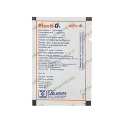 Bluvit D3 60000 IU Granule (1) - Uses, Side Effects, Dosage ...