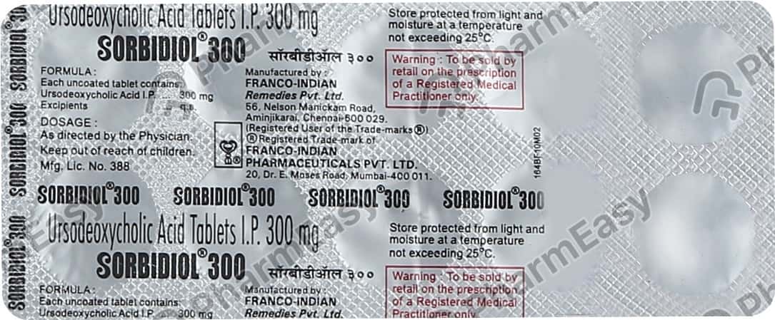 Sorbidiol 300 MG Tablet (10): Uses, Side Effects, Price, Dosage ...