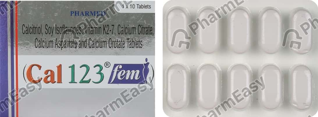 Buy Cal 123 Fem Tablet Online at Flat 15% OFF | PharmEasy