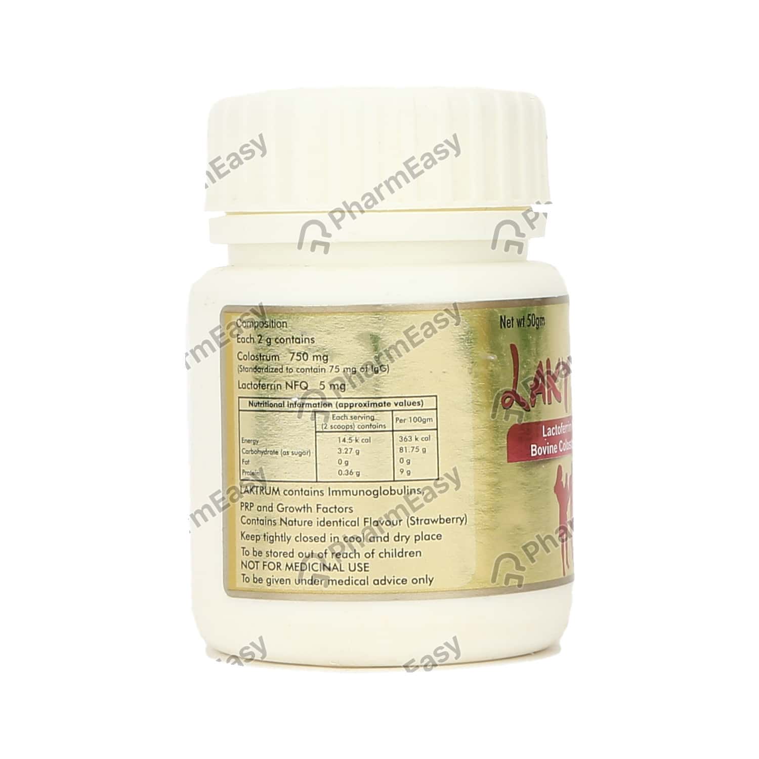 Buy Laktrum Powder 50gm Online at Flat 18% OFF* | PharmEasy