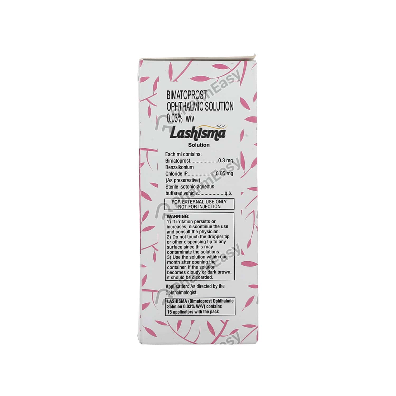 Buy Lashisma 0.03 % Ophthalmic Solution (3) Online at Flat 18% OFF ...