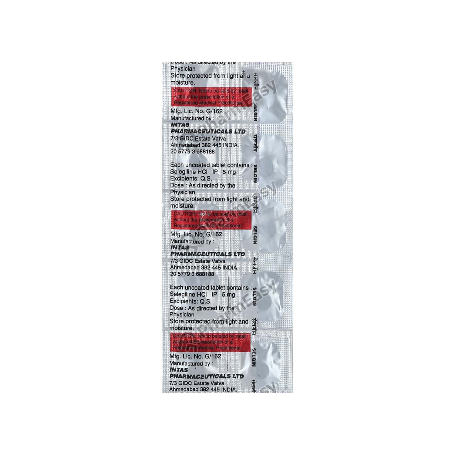 Buy Selgin 5 MG Tablet (10) Online at Flat 18% OFF* | PharmEasy