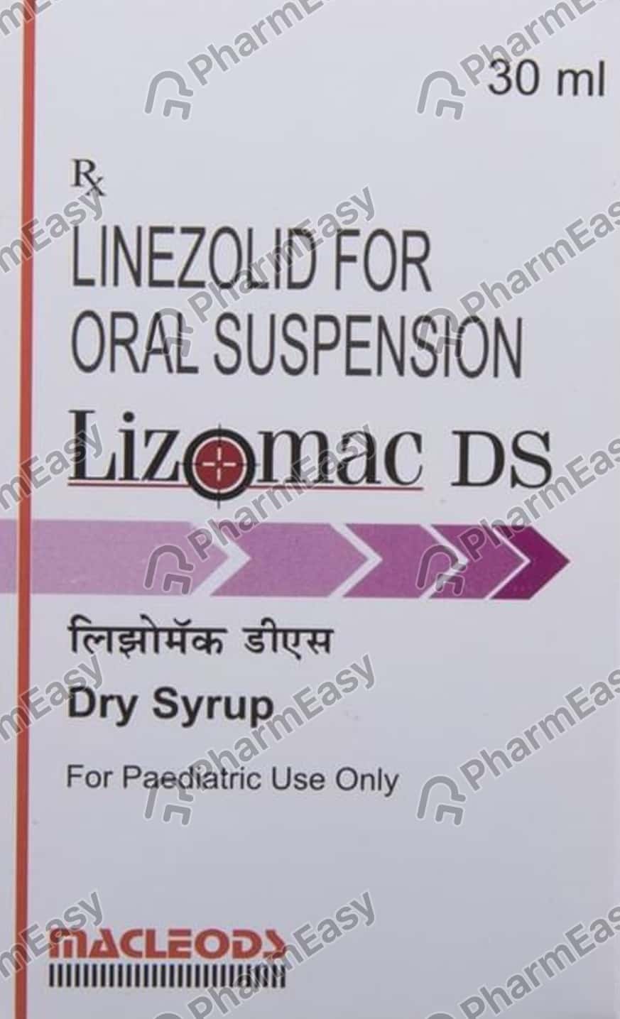 Lizomac Ds 100 MG Dry Syrup (30): Uses, Side Effects, Price & Dosage ...