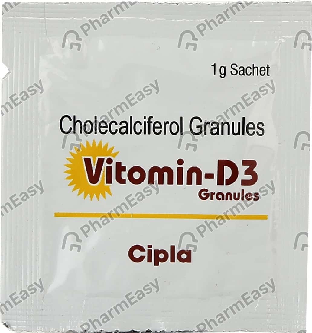 D3 Shot 60000 IU Granules (1): Uses, Side Effects, Price, Dosage ...