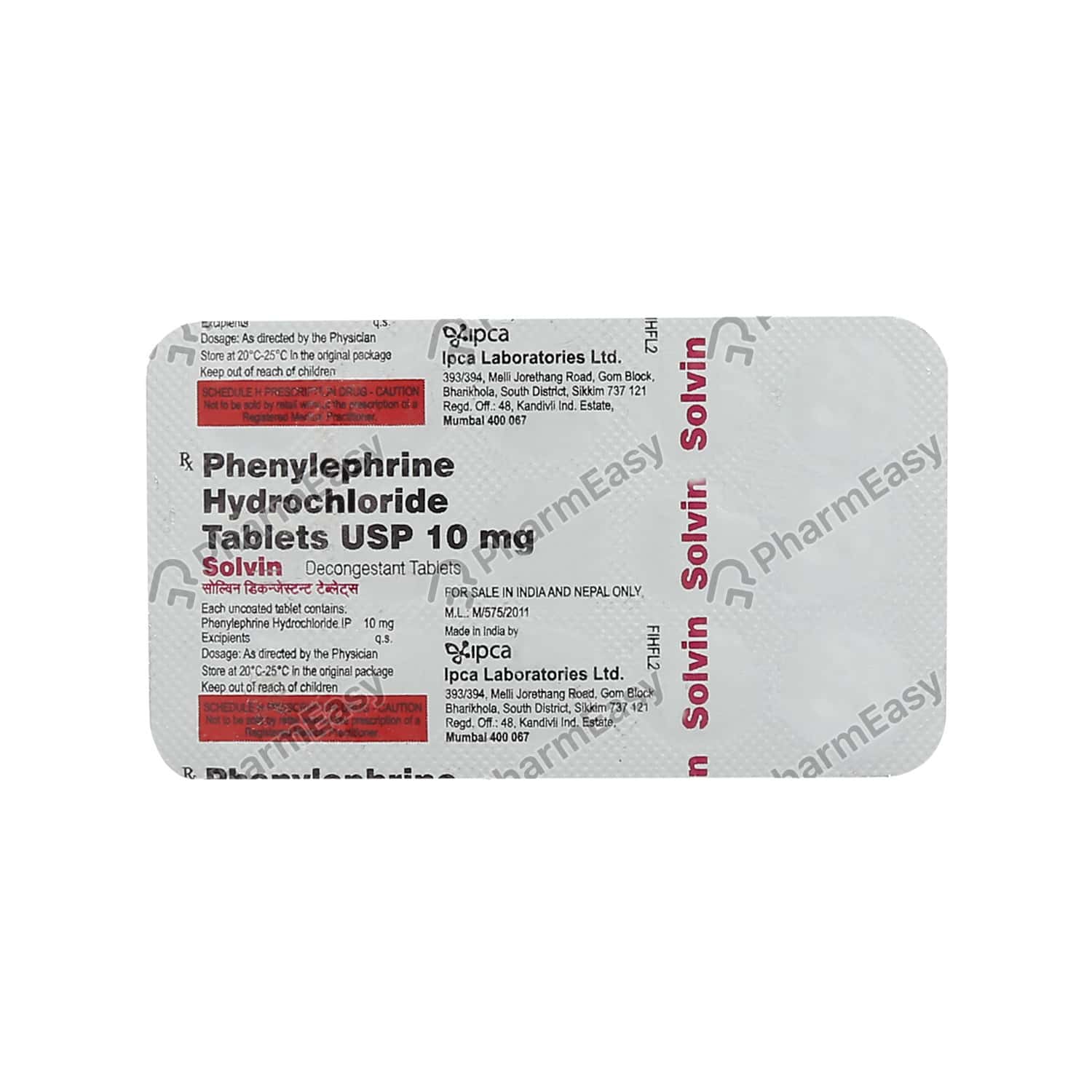 Buy Solvin Decong Tab Online at Flat 18% OFF* | PharmEasy