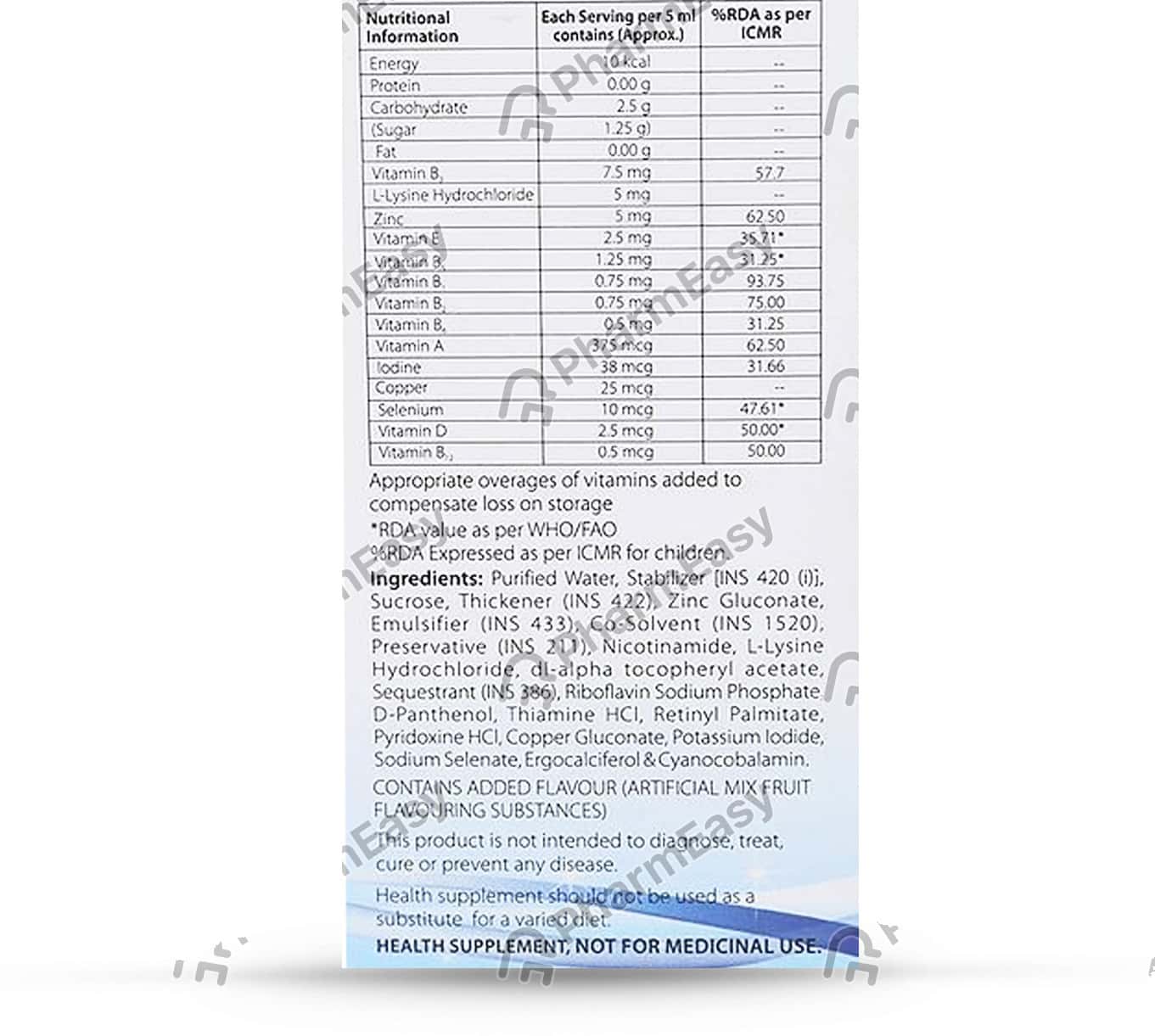 Buy Rx Plus Bottle Of 200ml Syrup Online at Flat 15% OFF | PharmEasy