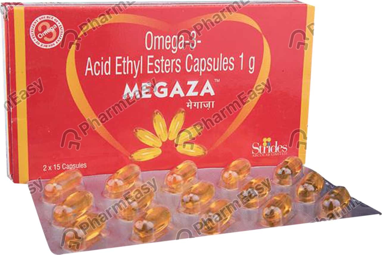 Buy Megaza 1 G Capsule (15) Online at Flat 15% OFF | PharmEasy