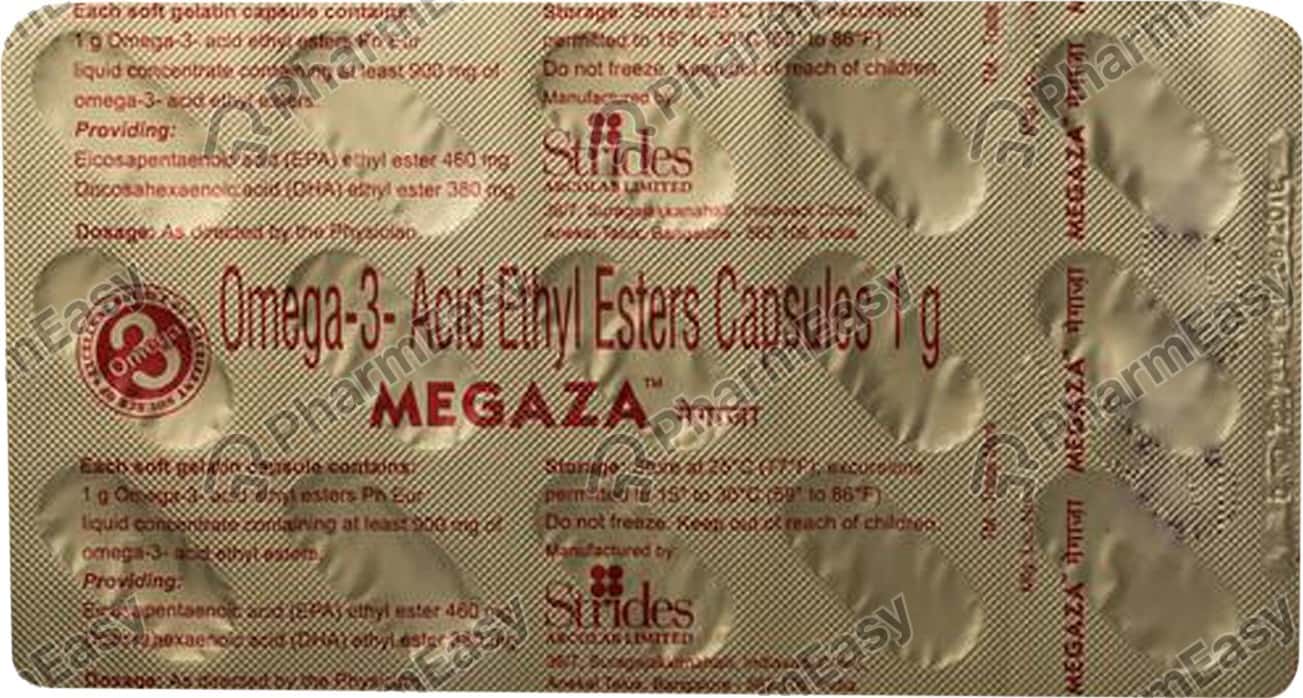 Buy Megaza 1 G Capsule (15) Online at Flat 15% OFF | PharmEasy