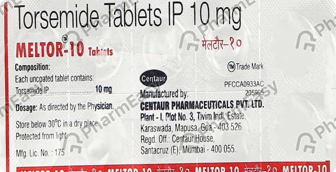 Meltor 10 MG Tablet (10): Uses, Side Effects, Price & Dosage | PharmEasy