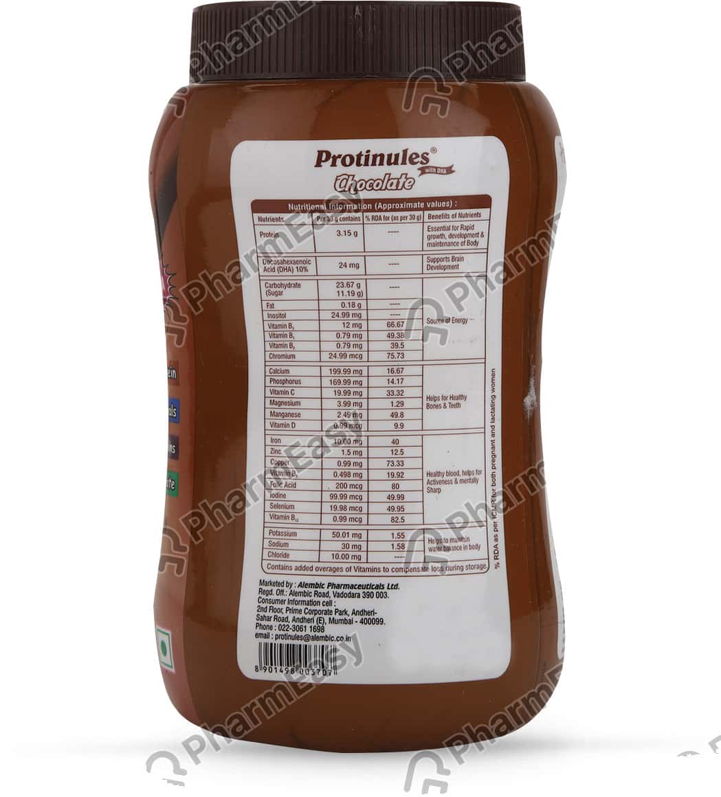 Buy PROTINULES CHOCOLATE POWDER 200GM Online & Get Upto 60% OFF at ...