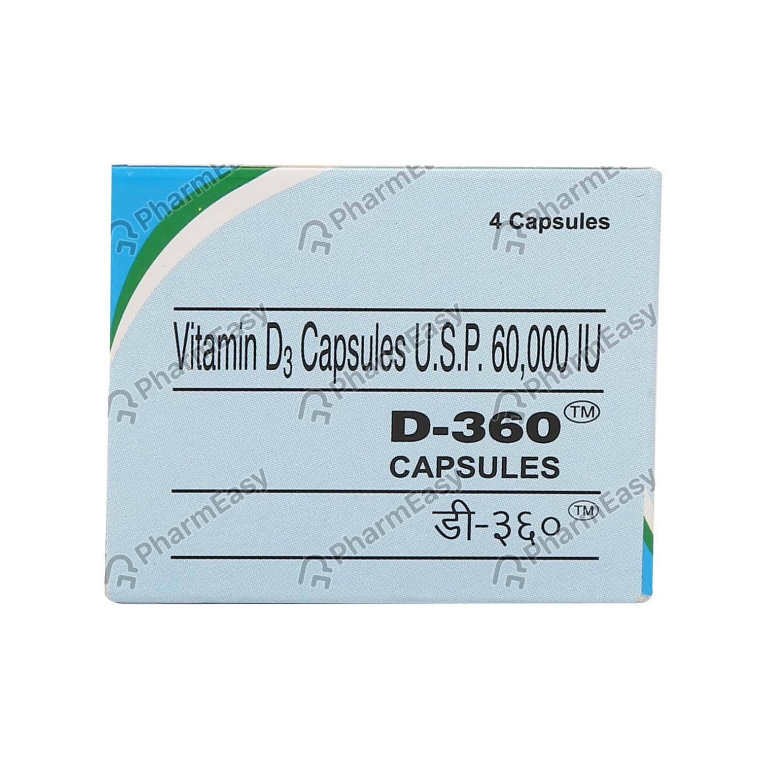 D 360 60000 IU Capsule (4) - Uses, Side Effects, Dosage, Composition ...