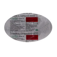 D Rise 60000 IU Capsule (4) - Uses, Side Effects, Dosage, Composition ...