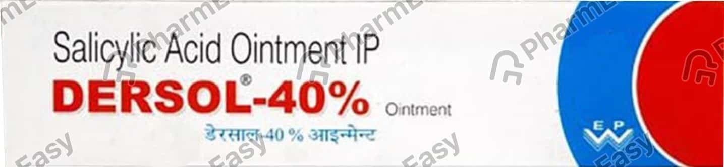 Dersol 40 % Ointment (25): Uses, Side Effects, Price & Dosage | PharmEasy