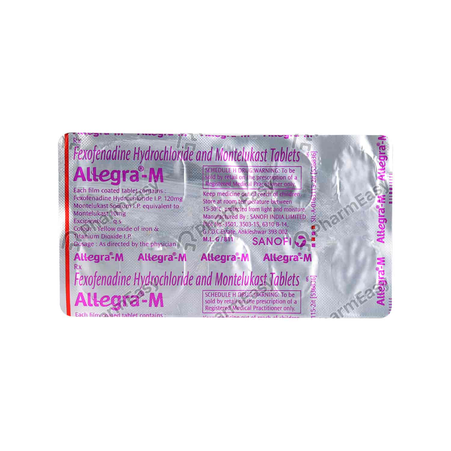 Buy Allegra M Tablet Online at Flat 18% OFF* | PharmEasy