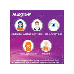 Allegra M Tablet - Uses, Side Effects, Dosage, Composition & Price ...