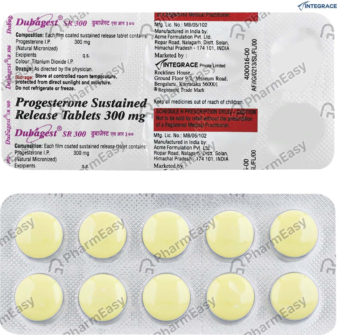 Dubagest Sr 300 MG Tablet (10): Uses, Side Effects, Price & Dosage ...