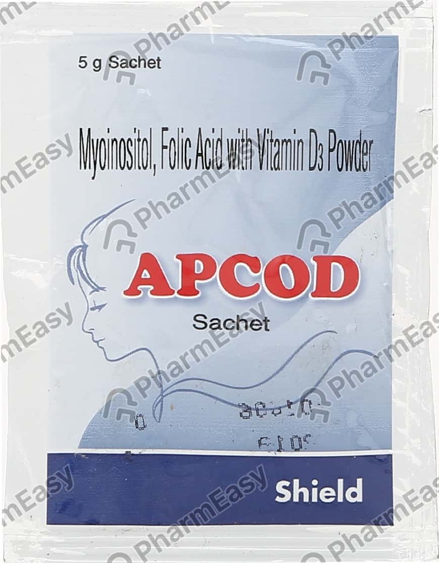 Apcod Sachet Of 5gm Oral Powder: Uses, Side Effects, Price & Dosage ...