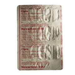 Novamox 500 MG Capsule (10) - Uses, Side Effects, Dosage, Composition ...