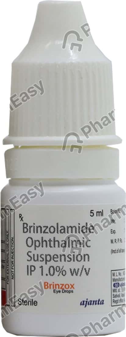 Brinzox 0.1 % Eye Drop (5): Uses, Side Effects, Price & Dosage | PharmEasy