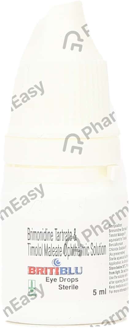 Buy Britiblu Bottle Of 5ml Eye Drops Online at Flat 15% OFF | PharmEasy