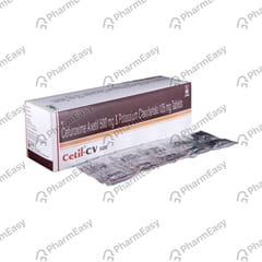 Cetil Cv 500mg Tablet: Uses, Side Effects, Price & Dosage | PharmEasy