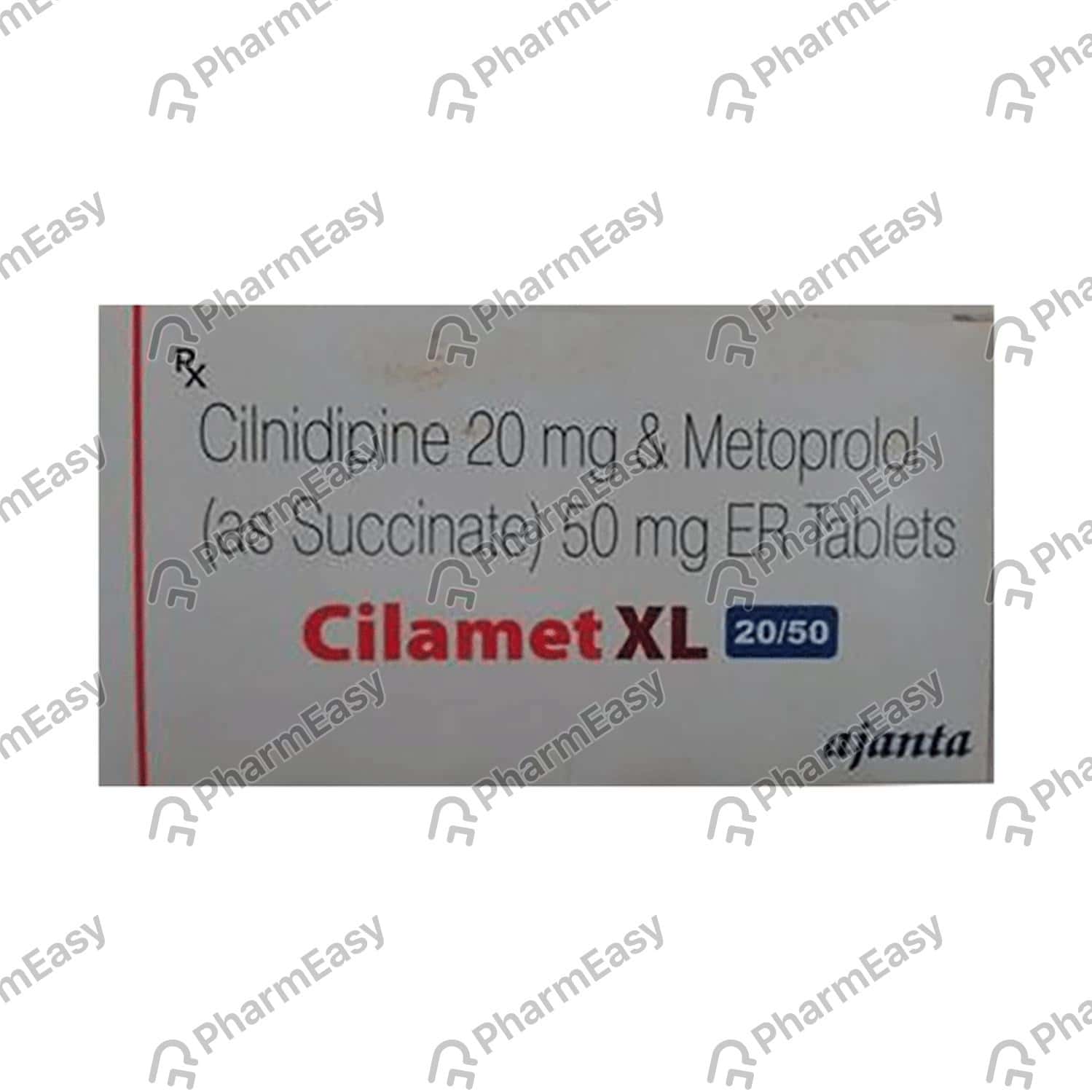 Cilamet Xl 50mg Strip Of 10 Tablets: Uses, Side Effects, Price & Dosage ...