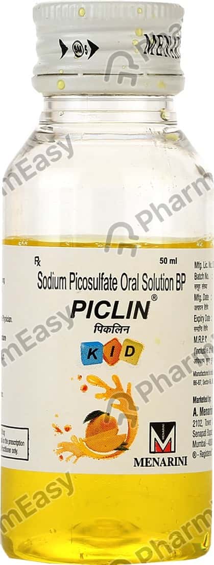 Piclin Kid 5 MG Syrup (50): Uses, Side Effects, Price & Dosage | PharmEasy