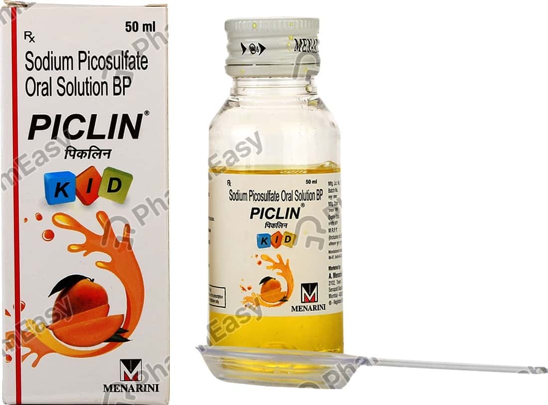 Piclin Kid 5 MG Syrup (50): Uses, Side Effects, Price & Dosage | PharmEasy