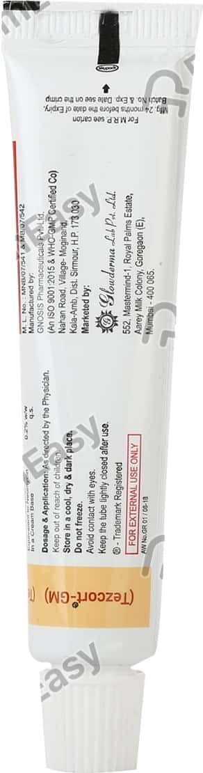 Tezcort Gm Cream 15gm: Uses, Side Effects, Price & Dosage | PharmEasy