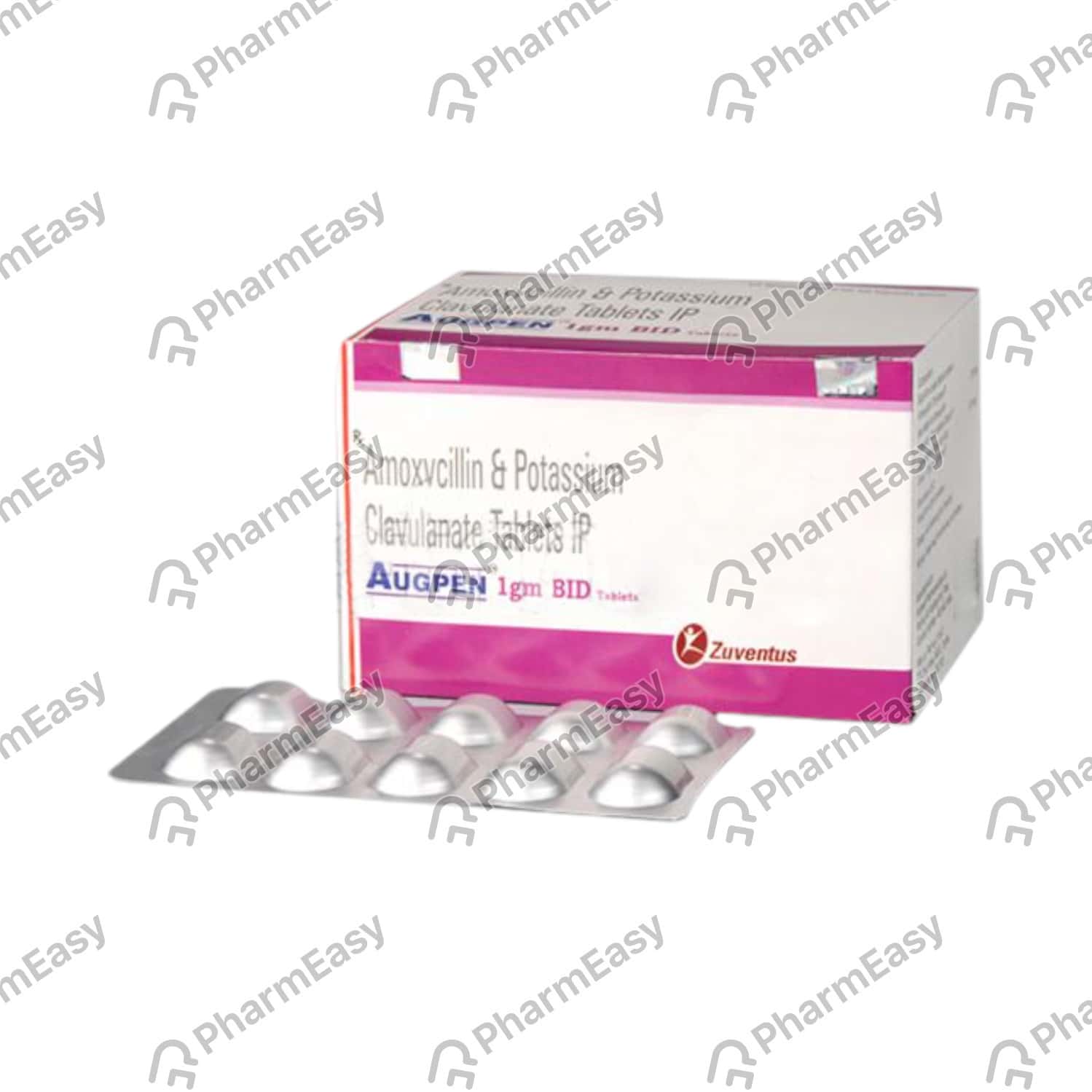 Augpen 1gm Bid Strip Of 10 Tablets: Uses, Side Effects, Price & Dosage ...