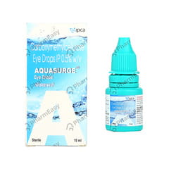 Aquasurge 0.5 % Eye Drop (10) - Uses, Side Effects, Dosage, Composition ...