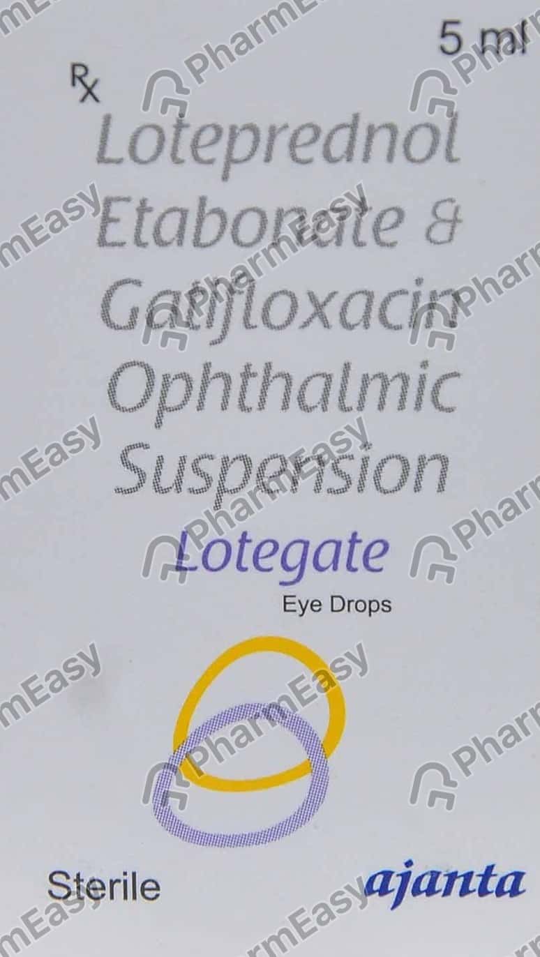 Buy Lotegate Bottle Of 5ml Eye Drops Online at Flat 15% OFF | PharmEasy