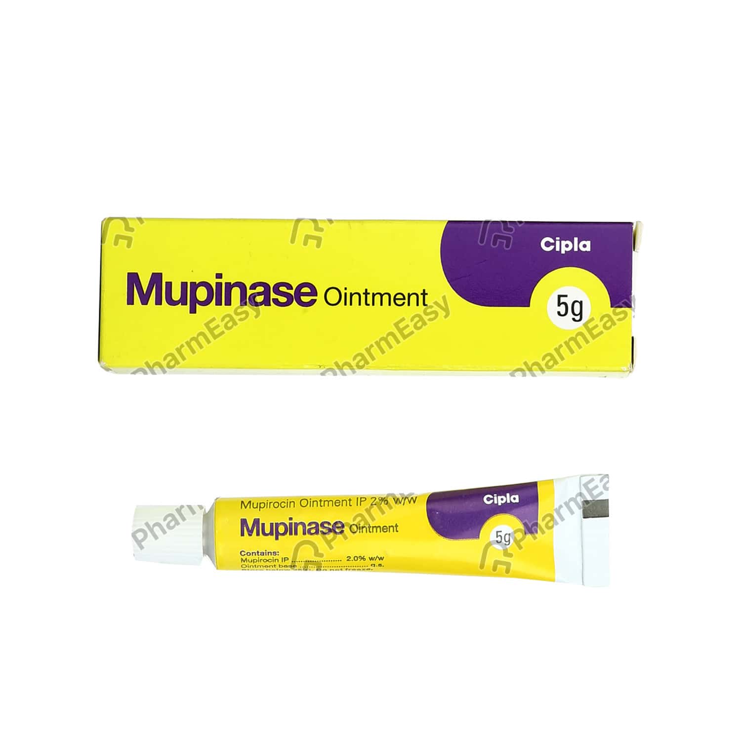 Buy Mupinase 2 % Ointment (5) Online at Flat 18% OFF* | PharmEasy