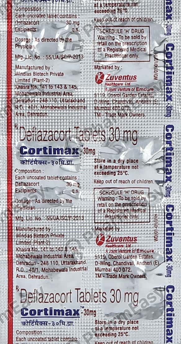 Defcon 30 MG Tablet (6): Uses, Side Effects, Price, Dosage ...