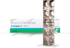 Buy CRANPAC D STRIP OF 10 TABLETS Online & Get Upto 60% OFF at PharmEasy