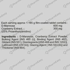 Buy CRANPAC D STRIP OF 10 TABLETS Online & Get Upto 60% OFF at PharmEasy