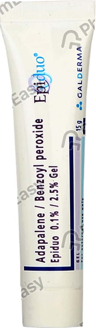 Epiduo Tube Of 15gm Gel: Uses, Side Effects, Price & Dosage | PharmEasy