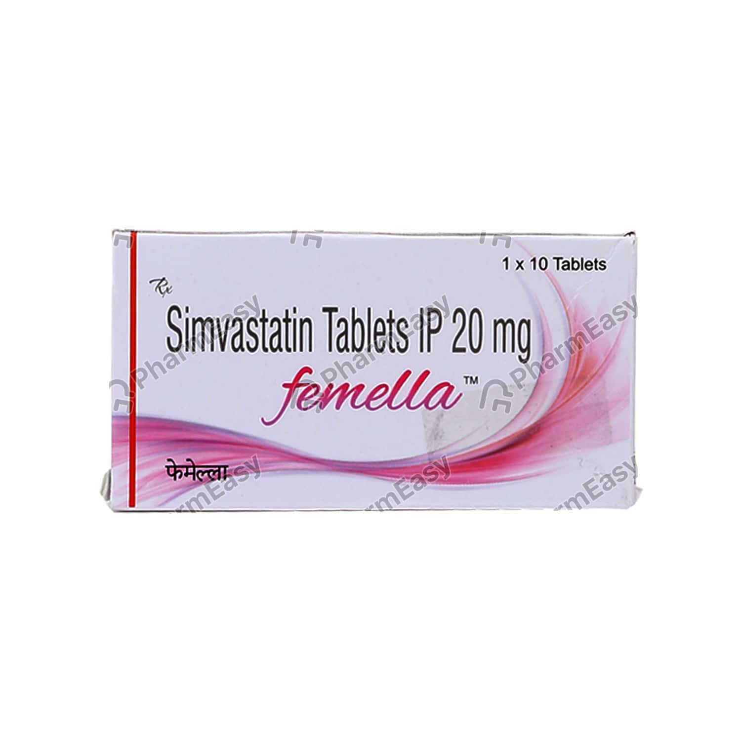 Buy Femella 20 MG Tablet (10) Online at Flat 18% OFF* | PharmEasy