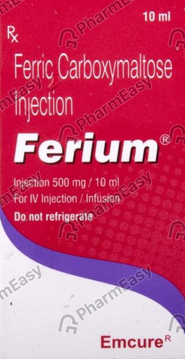 Ferium 50 MG/ML Injection (10): Uses, Side Effects, Price & Dosage ...