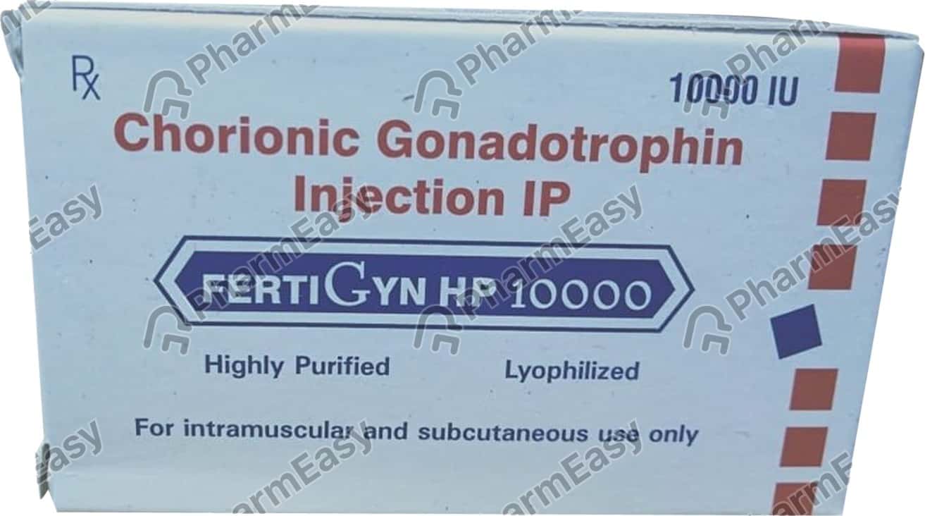 Fertigyn Hp 10000 IU Powder For Injection (1): Uses, Side Effects ...