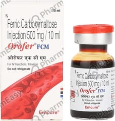 Orofer FCM Injection 10ml: Uses, Side-effects, Price, Dosage & More ...