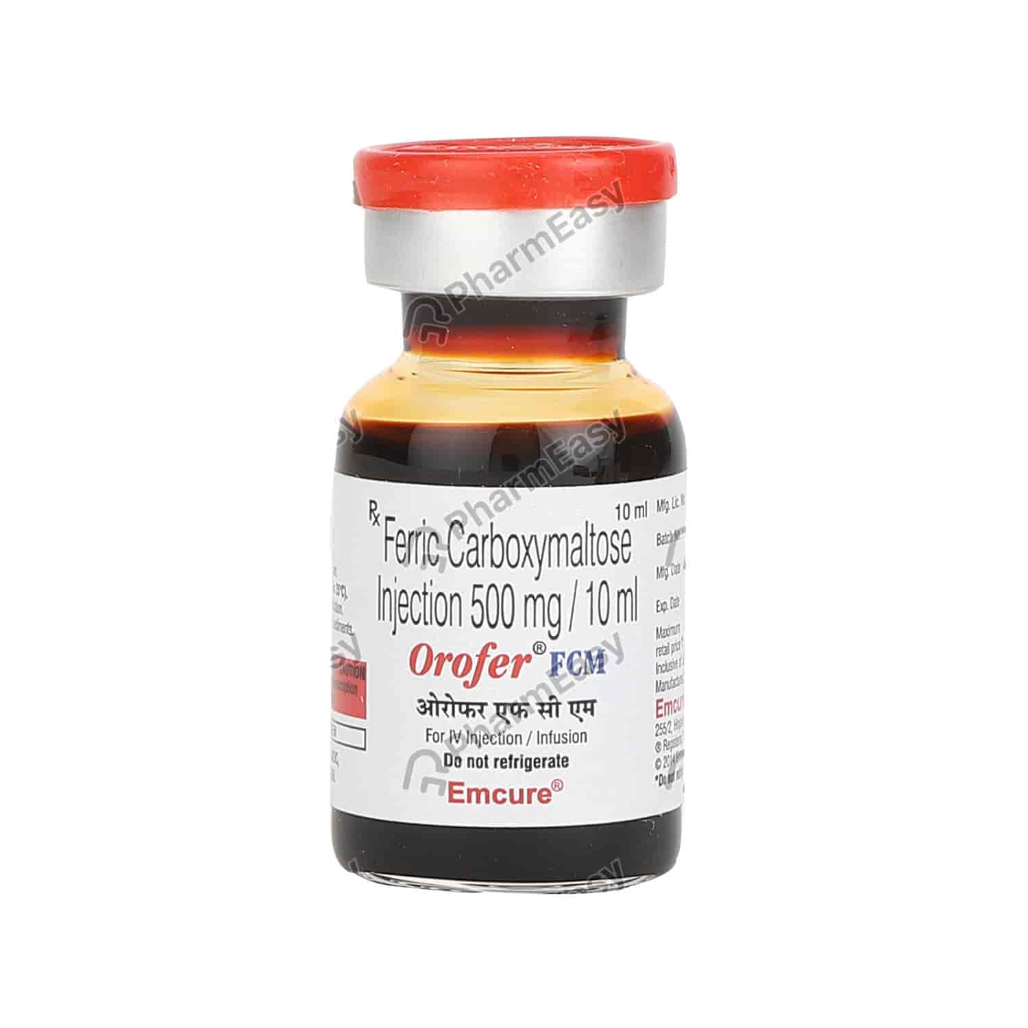 Buy Orofer Fcm Inj 10ml Online at Flat 18% OFF* | PharmEasy