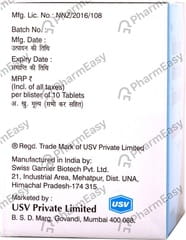 Glycomet Trio 1/0.3mg Strip Of 10 Tablets: Uses, Side Effects, Price ...