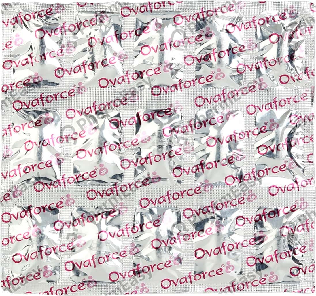 Buy Ovaforce Strip Of 15 Tablets Online & Save Up to 24% at PharmEasy