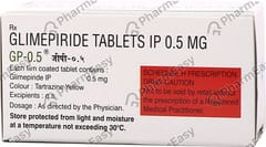 Gp-0.5 Tablet: Uses, Side-effects, Price, Dosage & More Info - PharmEasy